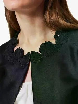 TWINSET Broderie Anglaise Twill Jacket