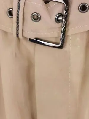 Brunello Cucinelli Belted Gauze Trousers