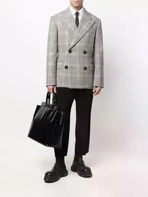 Balmain Side Folded Cropped Trousers