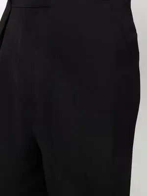 Balmain Side Folded Cropped Trousers