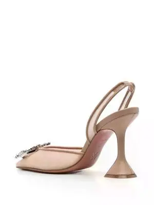 Amina Muaddi 95mm Begum Pumps