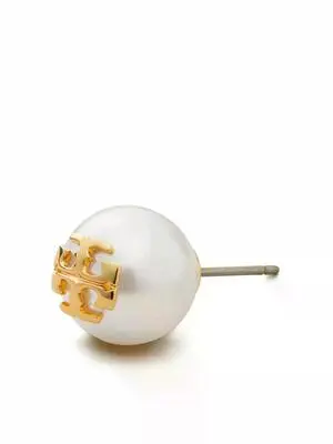 Tory Burch Kira Pearl Stud Earrings