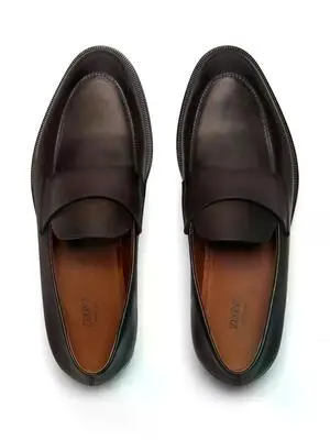 Zegna Torino Leather Loafers