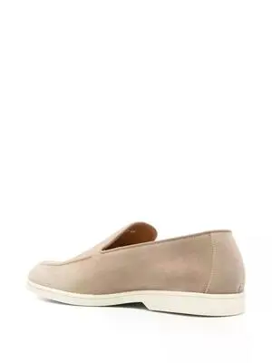 DOUCAL'S Suede Loafers - Neutrals