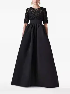 Carolina Herrera Floral Lace-detailing Top