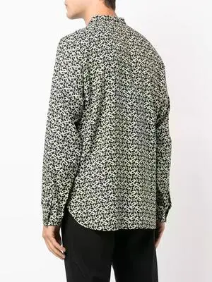 Dundas Monogram Button-up Shirt