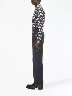 Off-White Straight Leg Jeans