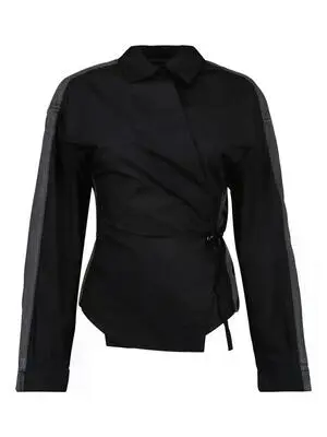DIESEL® Cotton Wrap Shirt