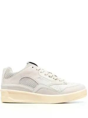 JIL SANDER Panelled Low-top Sneakers - Grey