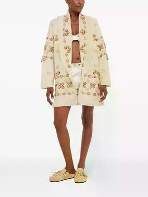 Alanui Ocean Dream Single-breasted Coat