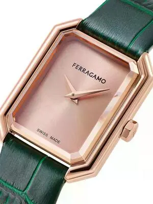 FERRAGAMO Crystal Tank 33.5mm Watch