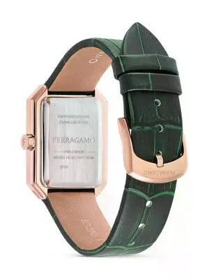 FERRAGAMO Crystal Tank 33.5mm Watch