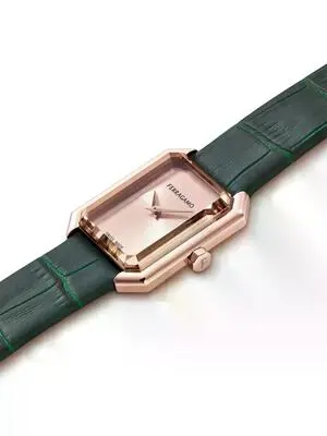FERRAGAMO Crystal Tank 33.5mm Watch