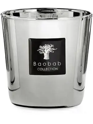 BAOBAB COLLECTION Mini Les Exclusives Platinum Scented Candle - Silver