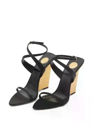 Saint Laurent Salomé Wedge Sandals