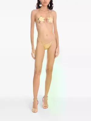 AMIR SLAMA Star-detail Bikini Set