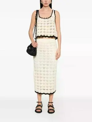 Zimmermann Rhiannon Crochet Tank - Neutrals