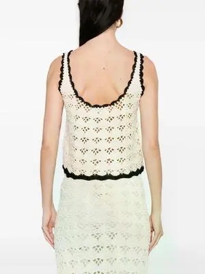 Zimmermann Rhiannon Crochet Tank - Neutrals