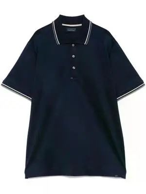 Paul & Shark Stripe-trim Polo Shirt