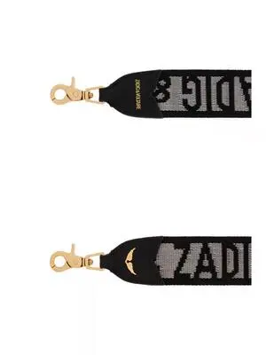 Zadig&Voltaire Logo-jacquard Shoulder Strap - Grey