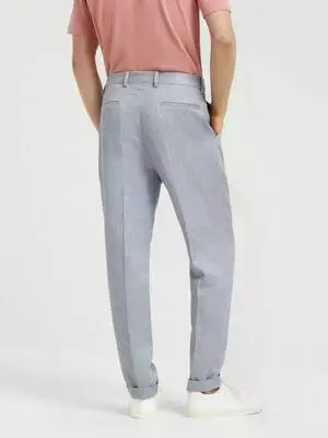 Brunello Cucinelli Linen Trousers