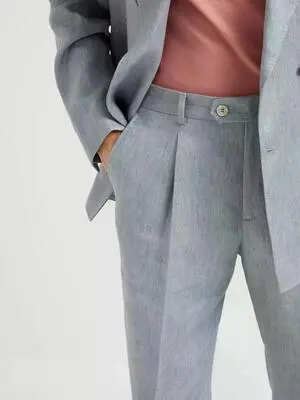 Brunello Cucinelli Linen Trousers