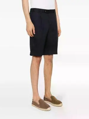 PT TORINO Linen Bermuda Shorts