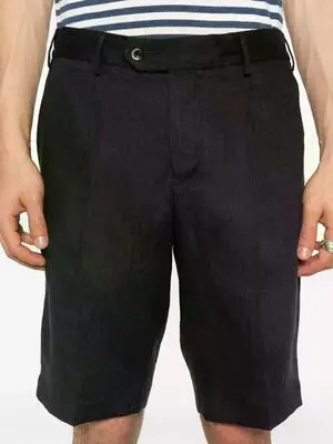 PT TORINO Linen Bermuda Shorts