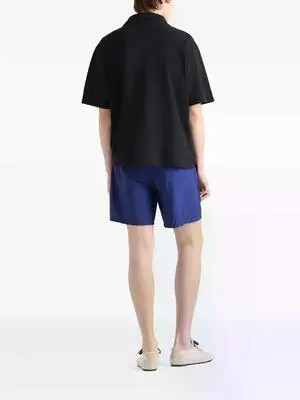 Prada Enamel Triangle-logo Swim Shorts