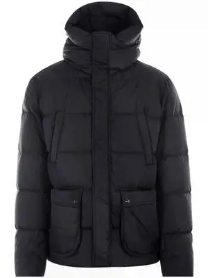 Herno Hooded Puffer Jacket - Black
