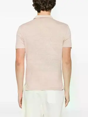 Canali Linen T-shirt - Pink