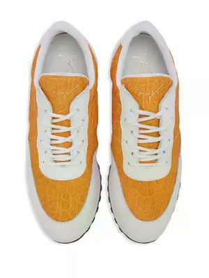 GIUSEPPE ZANOTTI Jimi Running Low-top Sneakers - Orange