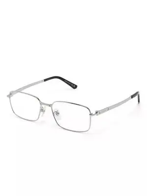 Cartier Rectangle-frame Glasses - Silver