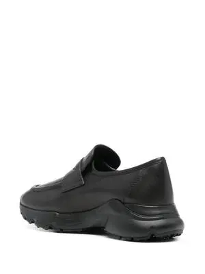 TOD'S Leather Loafers With Chunky Rubber Sole