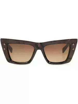 Balmain B-eye Cat-eye Sunglasses - Brown