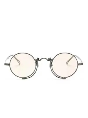 Matsuda 10601h Round-Frame Sunglasses Silver