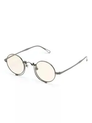 Matsuda 10601h Round-frame Sunglasses - Silver