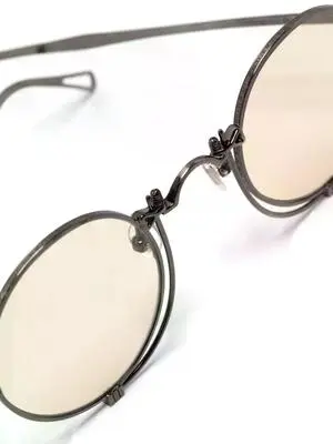 Matsuda 10601h Round-frame Sunglasses - Silver