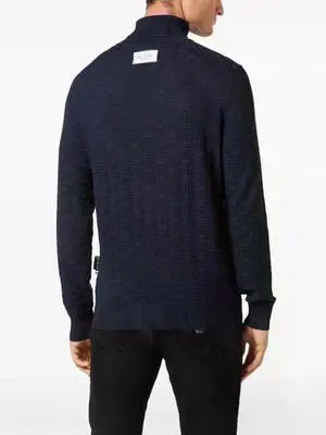 Philipp Plein Monogram Sweatshirt - Blue