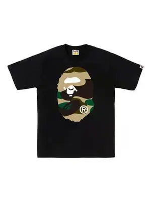 A BATHING APE 1st Camo Graphic T-shirt - Black