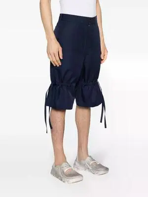 Comme Des Garçons Wide-leg Bermuda Shorts