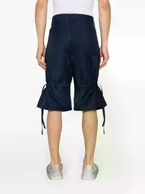 Comme Des Garçons Wide-leg Bermuda Shorts
