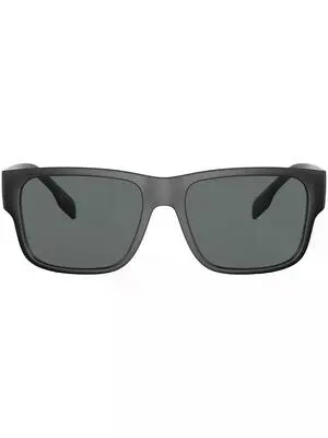 Burberry Knight Square-frame Sunglasses - Black