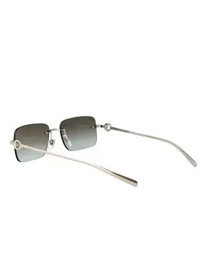 Gucci Rectangle-frame Sunglasses