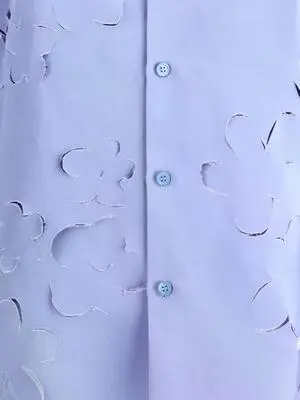 Marni Cut-out Flower Shirt