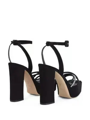 GIUSEPPE ZANOTTI 120mm Arhama Embellished Platform Sandals