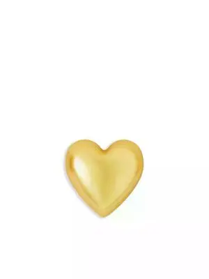 ROXANNE ASSOULIN Puffy Heart Earrings - Gold