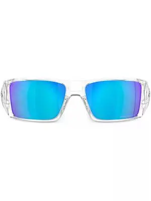 Oakley Heliostat Rectangle-frame Sunglasses - Neutrals
