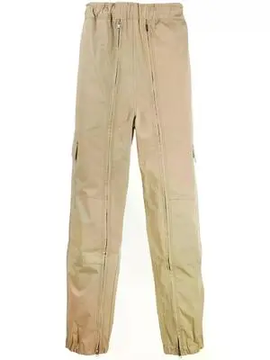 Random Identities Full Zip Multi-pocket Cargo Trousers