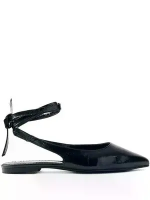 ALOHAS Ribbon Pointed Ballerinas